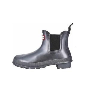 Hunter Damen Chelsea Bootsschuh, Schwarz, 37 EU