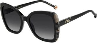 Carolina Herrera Lunettes de soleil - Femme - Accessoires - Noir - Taille: 55 MM