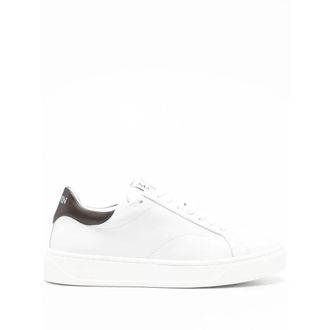 Lanvin Kontrastierender Sneaker mit Stickerei - - Shoes - Damen - Wei&szlig; - 36 EU