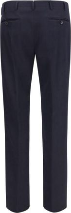 Prada Mens Blue Wool Oves Aries Dress Pants