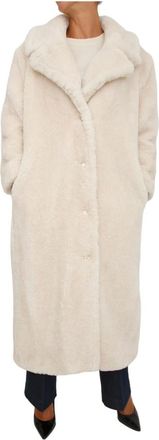 Guess Femme, Manteaux, Blanc, Taille: 38 FR Giubbotti Avorio