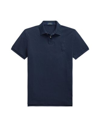 Ralph Lauren CUSTOM SLIM FIT BIG PONY MESH POLO SHIRT