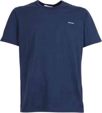 Premiata Homme, Tops, Bleu, Taille: M T-Shirt Jersey