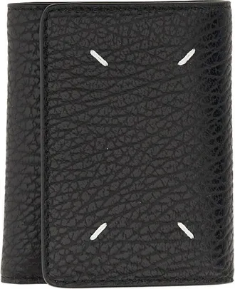 Maison Margiela Leather Wallet - Black