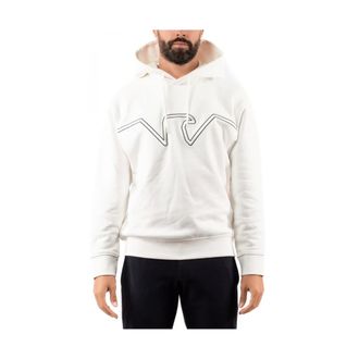 Emporio Armani Herren, Sweatshirts & Hoodies, Wei&szlig;, MGr&ouml;&szlig;e