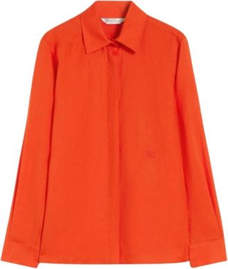 Max Mara Femme, Blouses et Chemises, Orange, Taille: 36 FR Shirt