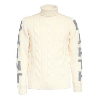 MC2 Saint Barth Herren, Strickwaren, Wei&szlig;, SGr&ouml;&szlig;e