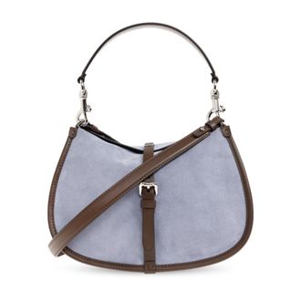 Etro Suede Schultertasche - - Bags - Damen - Blau - ONE SIZE