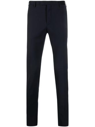 Pantaloni Torino pantalon slim &agrave; taille mi-haute - Bleu
