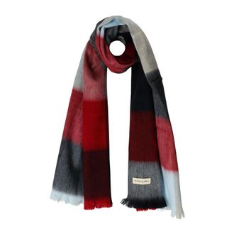 Alpaca Loca Blocked Scarf - - Accessories - Damen - Mehrfarbig - ONE SIZE