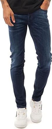 Diesel Troxer R79K6 Pantalon en jean pour homme Coupe droite et ajust&eacute;e, bleu, 26W x 30L