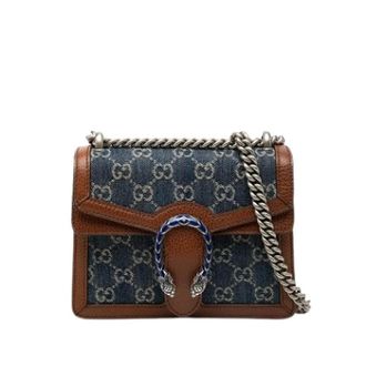 Gucci Pre-owned Sac bandouli&egrave;re Dionysus - Femme - Pre-owned - Bleu - Taille: ONE Size