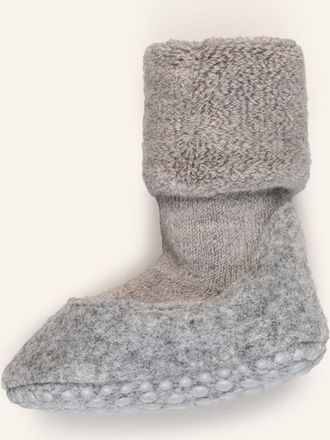Falke Stopper-Socken Cosyshoe Aus Merinowolle grau