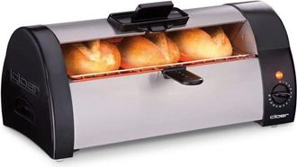 Cloer Br&ouml;tchenb&auml;cker 3080 Edelstahl-Schwarz - Cloer