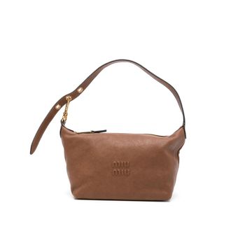 Miu Miu Logo-embossed Shoulder Bag