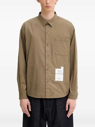 Neighborhood Hemd mit Taschendetail - Braun