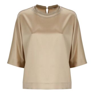 PESERICO Femme, Blouses et Chemises, Jaune, Taille: 40 FR Blouses