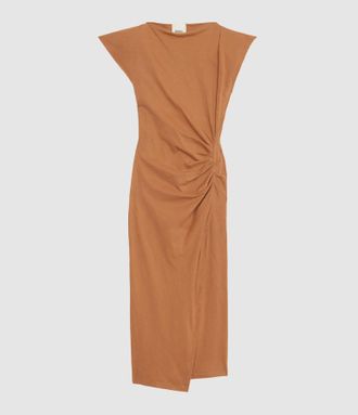 Isabel Marant Robe Nadela Caramel