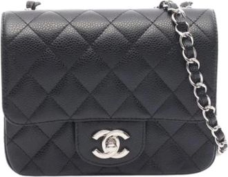 Chanel Sac bandouli&egrave;re vintage Pre-owned - Femme - Pre-owned - Noir - Taille: ONE Size