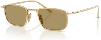 Prada SPRD52C049E5AK Sunglasses - Gold