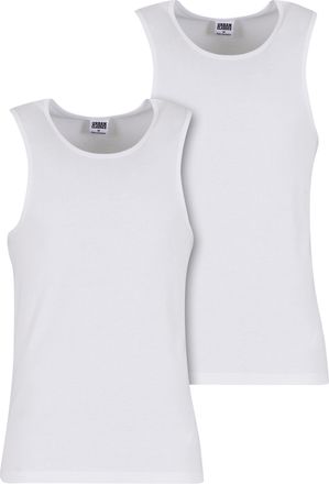 Urban Classics Herren T-Shirt 95% Baumwolle, 5% Elastan wei&szlig;+wei&szlig; XL