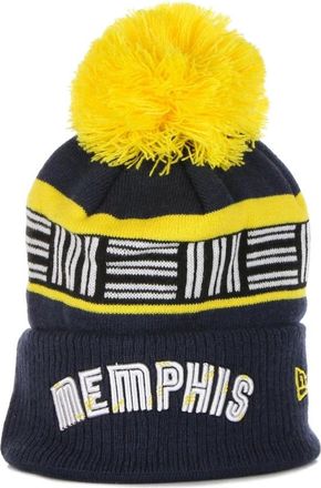 New Era NBA City Pom Pom Beanie Hat - - Accessories - Herren - Schwarzk - ONE SIZE