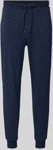 Joop Sweatpants mit Logo-Muster und elastischem Bund
