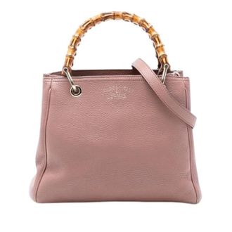 Gucci Pre-owned Bamboo Shopper - Femme - Pre-owned - Rose - Taille: ONE Size