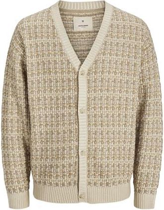 Jack & Jones Jack & Jones Jprbluparker Cardigan en Tricot pour Homme, Tannin., S
