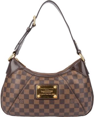 Louis Vuitton Crossbody Bags - Louis Vuitton Damier Ebene Monogram Thames PM Shou - Gr. unisize - in Braun - f&uuml;r Damen