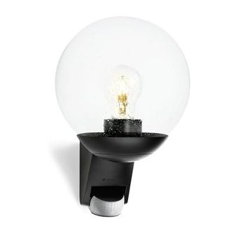 Steinel Steinel luminaire ext&eacute;rieur L 585 S - avec d&eacute;tecteur de mouvement 180&deg; - port&eacute;e 10 m - puissance de 60W max., Noir