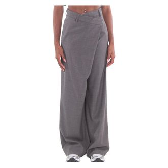 White Sand Femme, Pantalons, Gris, Taille: 34 FR Kimono Loose Pants