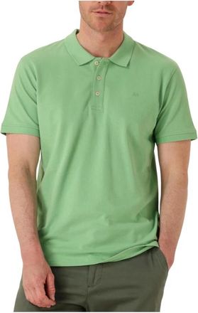 Matinique Gr&uuml;nes Polo f&uuml;r Herren - Mapoleo Melange - - Tops - Herren - Gr&uuml;n - L