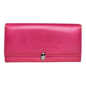 Dior Portefeuille Lady Dior Pre-owned - Homme - Pre-owned - Rose - Taille: ONE Size