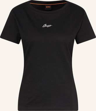 HUGO BOSS T-Shirt Elove schwarz