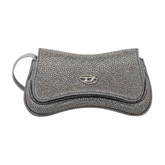 Diesel Play Small Umh&auml;ngetasche - - Bags - Damen - Grau - ONE SIZE