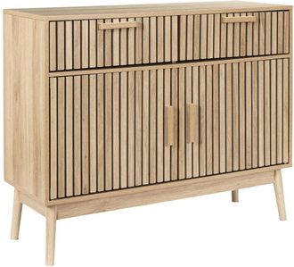 Altobuy Altobuy - pajan - Buffet 2 Portes Effet Bois avec Tasseaux