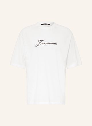 Jacquemus Jacquemus Oversized-Shirt Le T-Shirt weiss