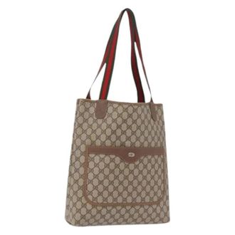 Gucci Sac cabas vintage Pre-owned - Femme - Pre-owned - Beige - Taille: ONE Size