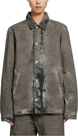 Rick Owens Brad Jacket - Homme - Vestes - Gris - Taille: M