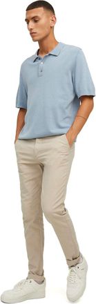 Jack & Jones Jack & Jones Marco Baumwoll Herren Chinohose in Off-White
