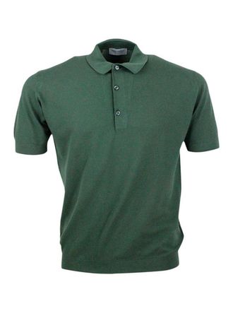 John Smedley T-Shirt - Vert