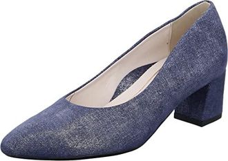 Ara Femme Londres Escarpins, Bleu, 41.5 EU Étroit