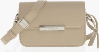 Off-white Umh&auml;ngetasche SCREW aus Leder mit Zip-Tie-Detail Off-White
