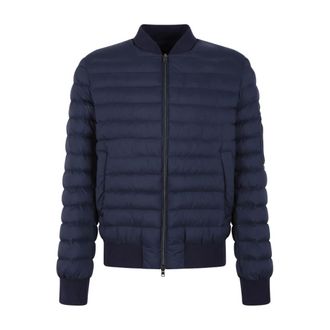 Herno Homme, Vestes, Bleu, Taille: XL Blouson aviateur matelass&eacute; en duvet