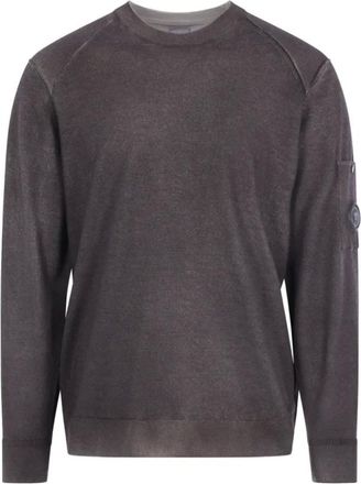 C.P. Company C.p. Company - Pull Negro Washed - Homme - Pulls - Noir - Taille: S