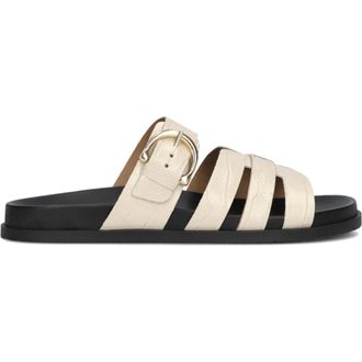 Notre-V Beige Wildleder-Pantoletten - - Shoes - Damen - Beige - 36 EU