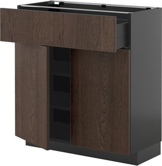 IKEA METOD / KNIVSHULT Unterschr m Schub/2 Türen