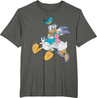 Disney Donald Duck Daisy Kiss T-Shirt