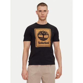 Timberland T-Shirt TB0A5WQQ Schwarz Regular Fit